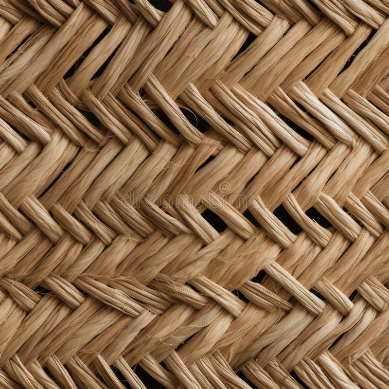 Hay Interweaved Seamless Pattern Illustration Stock Illustration ...