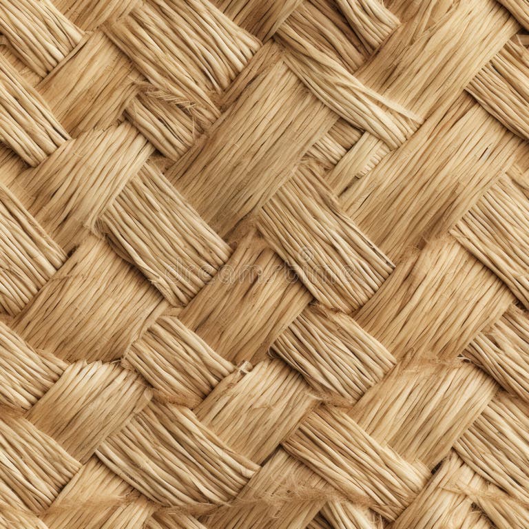 Hay Interweaved Seamless Pattern Illustration Stock Illustration ...