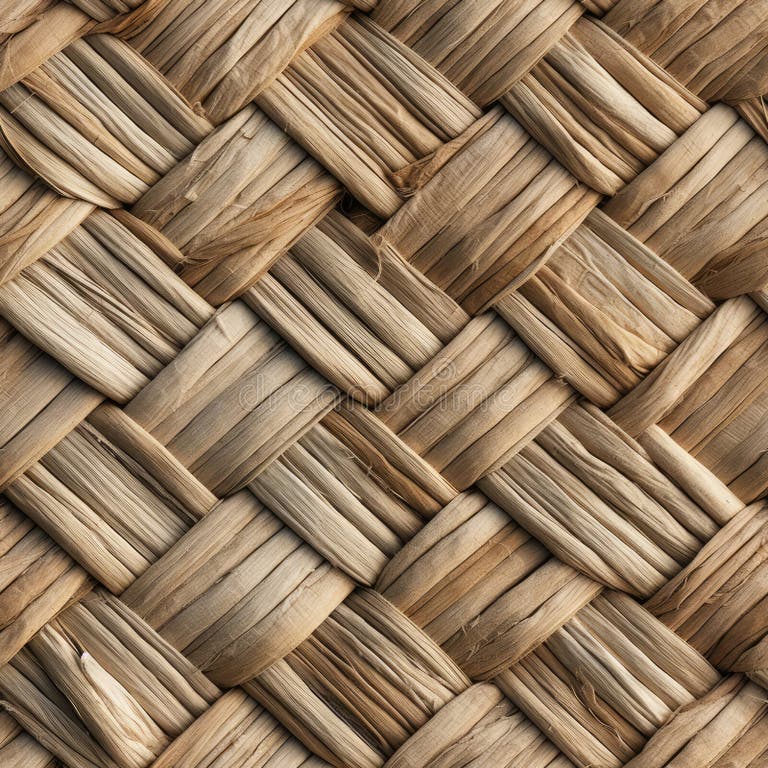 Hay Interweaved Seamless Pattern Illustration Stock Illustration ...