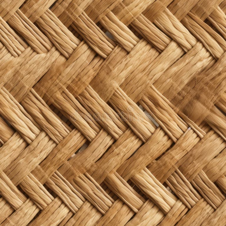 Hay Interweaved Seamless Pattern Illustration Stock Illustration ...