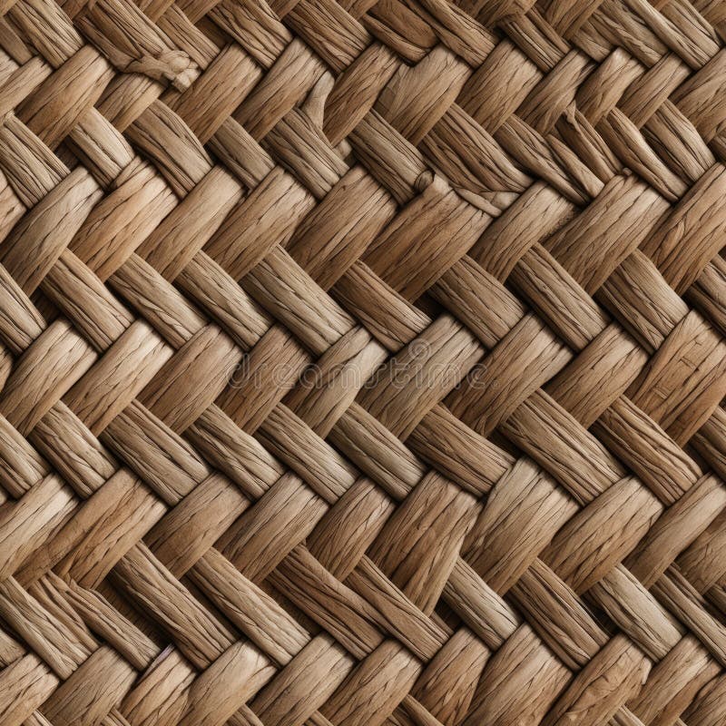 Hay Interweaved Seamless Pattern Illustration Stock Illustration ...