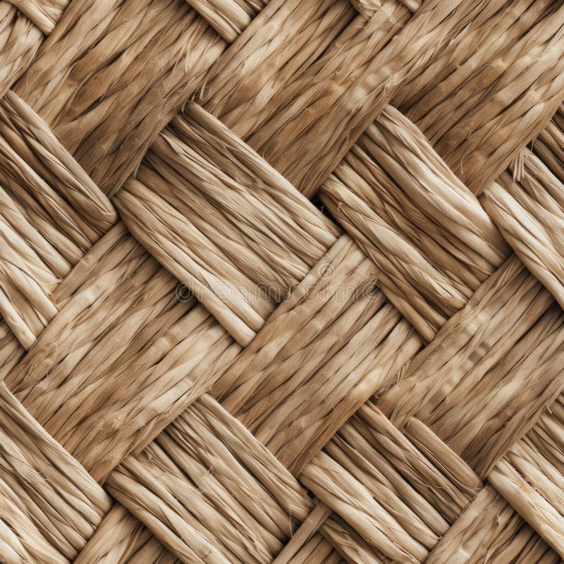 Hay Interweaved Seamless Pattern Illustration Stock Illustration ...