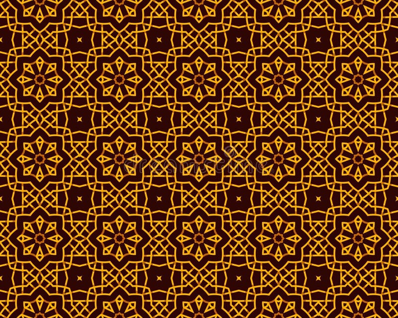 Seamless Illustration of Tile Pattern for Background or Wallpaper Stock ...