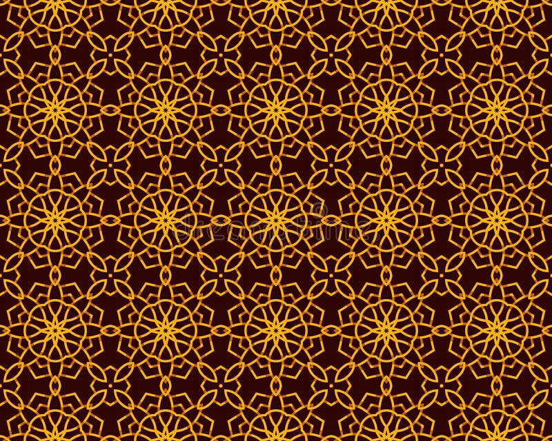 Seamless Illustration of Tile Pattern for Background or Wallpaper Stock ...