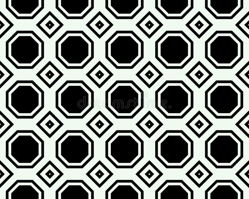 Seamless Illustration of Tile Pattern for Background or Wallpaper Stock ...