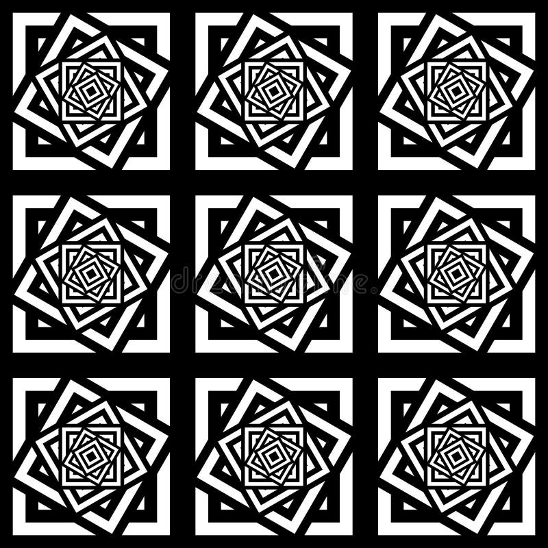 Different Squares. Contour Drawing. Vector Illustration. Stock Image ...