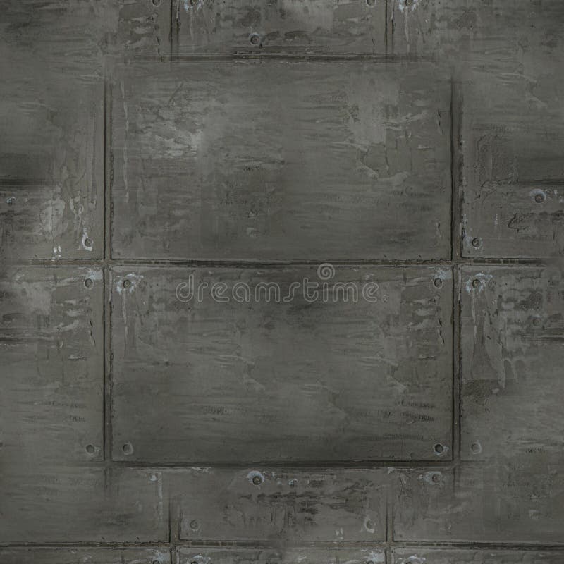 Seamless Image of an Old Wall Lined with Dark Gray, Worn Tiles. Dark ...