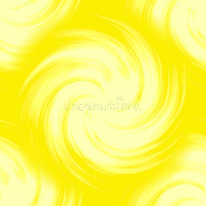 Seamless Image of a White Galaxy on a Yellow Background. Yellow ...