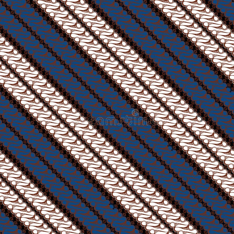 Ethnic Indonesian Batik Papua Pattern Stock Vector - Illustration of ...