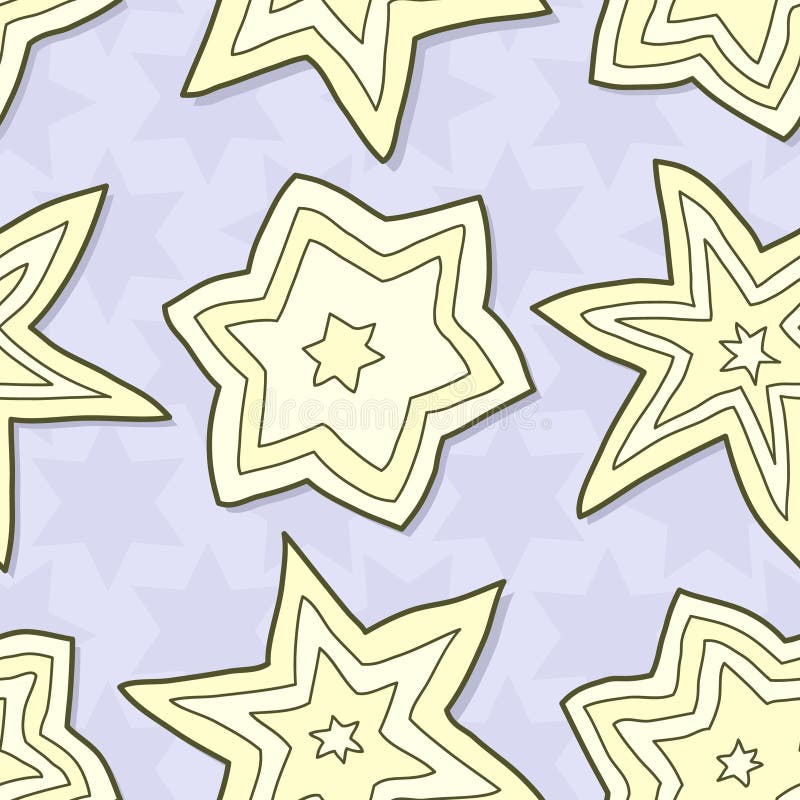 Seamless Inset Star Background Stock Vector - Illustration of inset ...