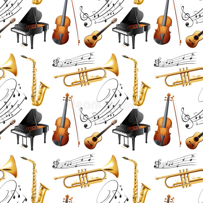 Musical Instruments Group Clipart Stock Illustrations – 172 Musical ...