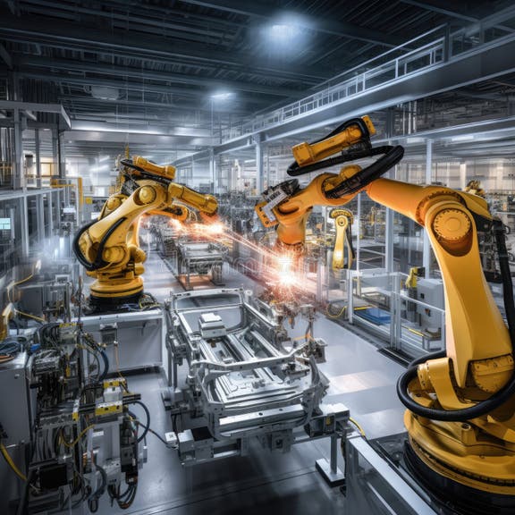 Seamless Integration of Artificial Intelligence Technologies in a Production Setting. Stock ...