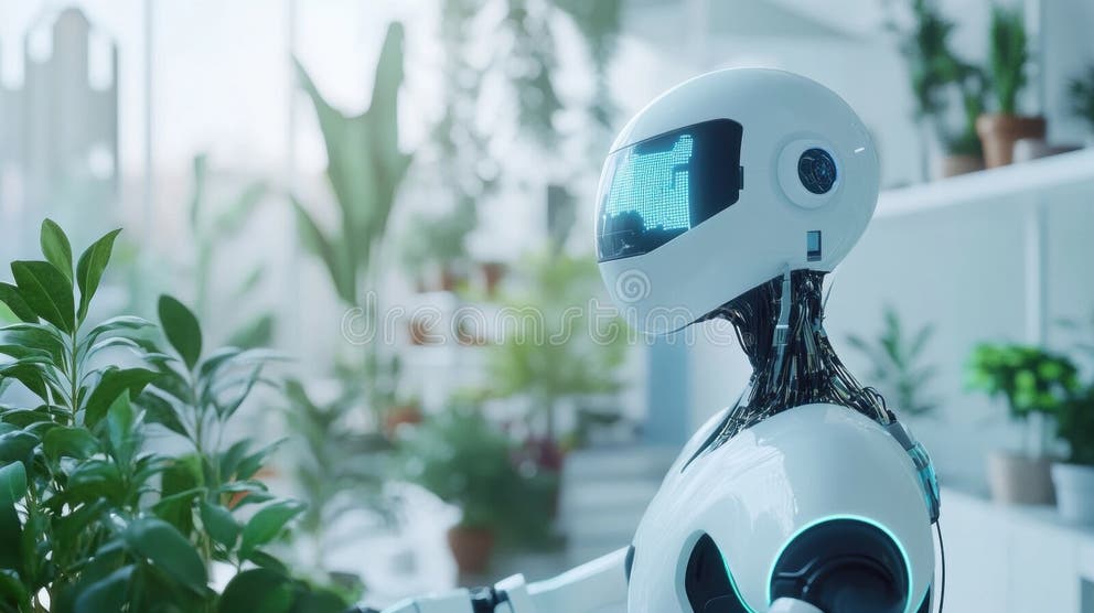 Seamless Integration of Futuristic Technology into daily Tasks Stock ...