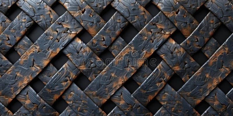 Seamless Integration. Iron Texture Concept Stock Illustration ...