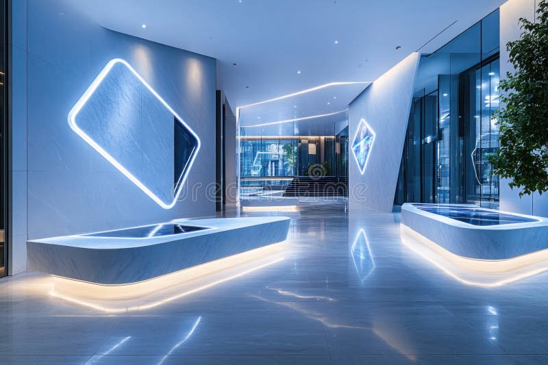 Seamless Integration: Modern Art Installation in Stunning Architecture ...