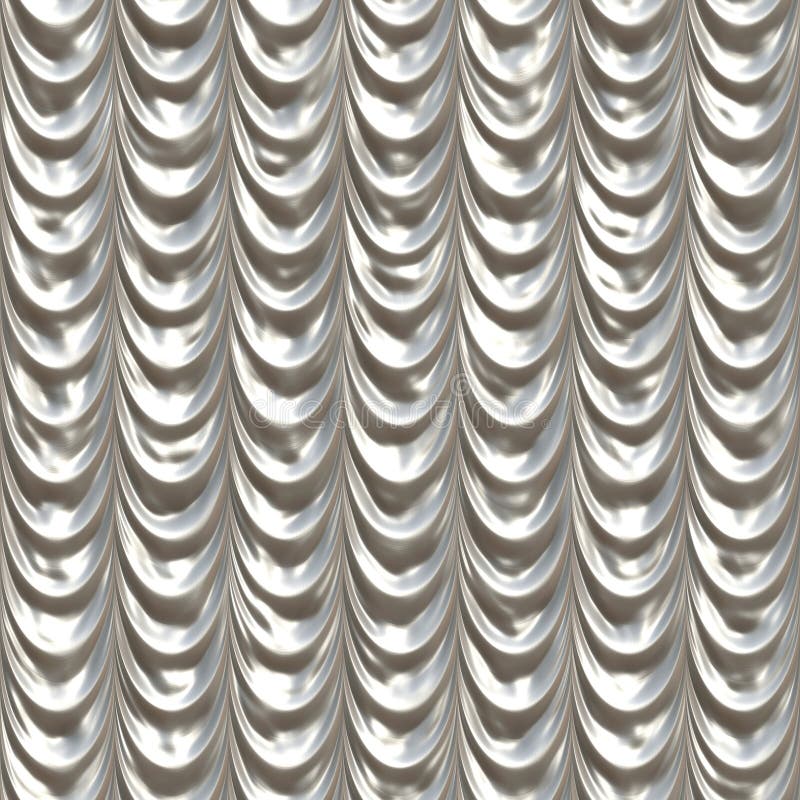 Seamless Interior Drapery Pattern Stock Illustration - Illustration of ...