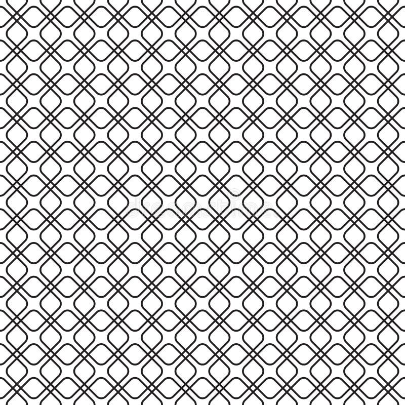 Geometric Interlocking Circles Graphic Print Logo Pattern Stock Vector - Illustration of circle ...