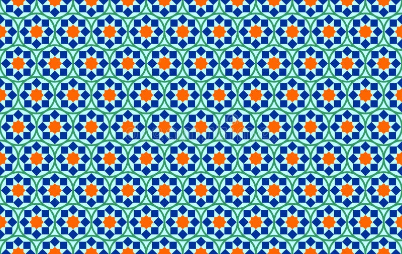 Seamless Islamic Pattern. Arabic, Oriental Ornament. Stock Vector ...