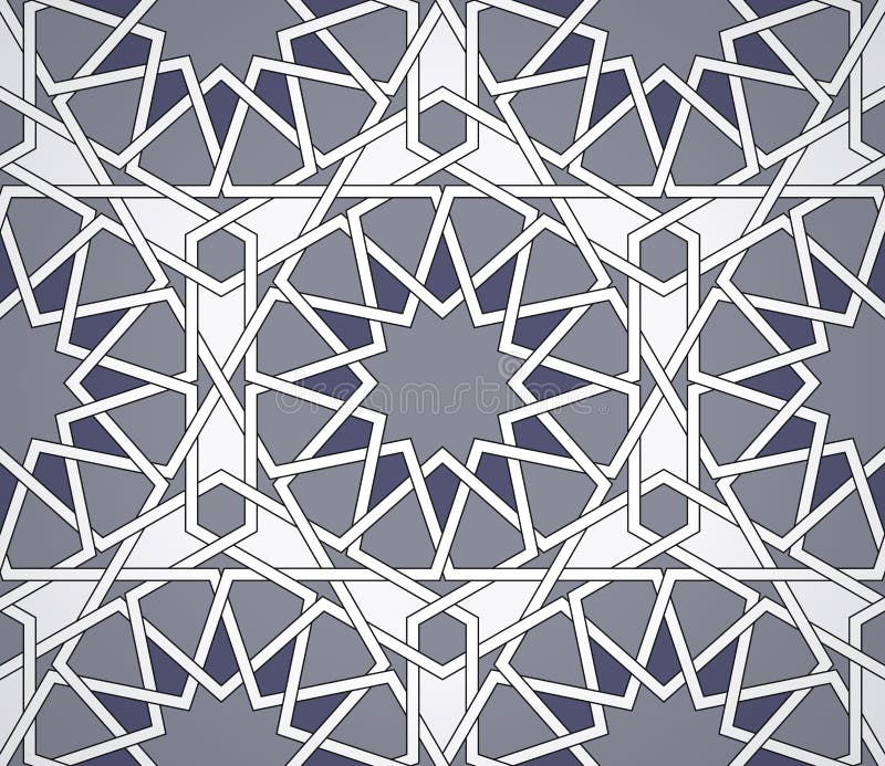 Islamic star pattern. stock image. Image of connected - 20050797