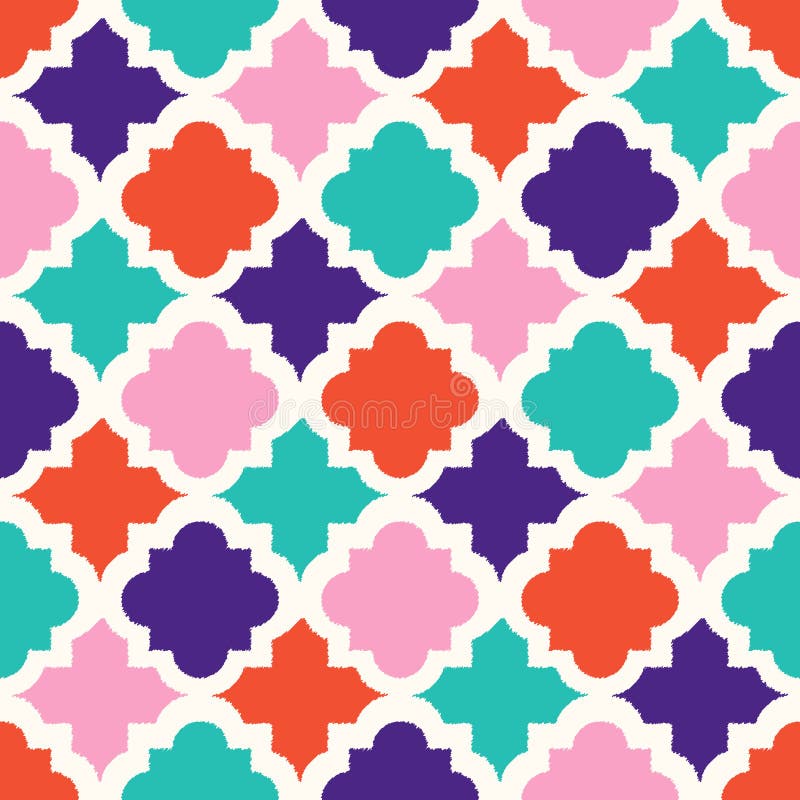 Seamless Islamic Pattern stock vector. Illustration of mosaic - 21915516