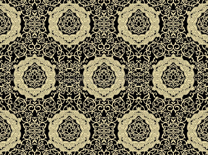 Seamless Islamic Moroccan Pattern Set. Arabic Geometric Ornament ...