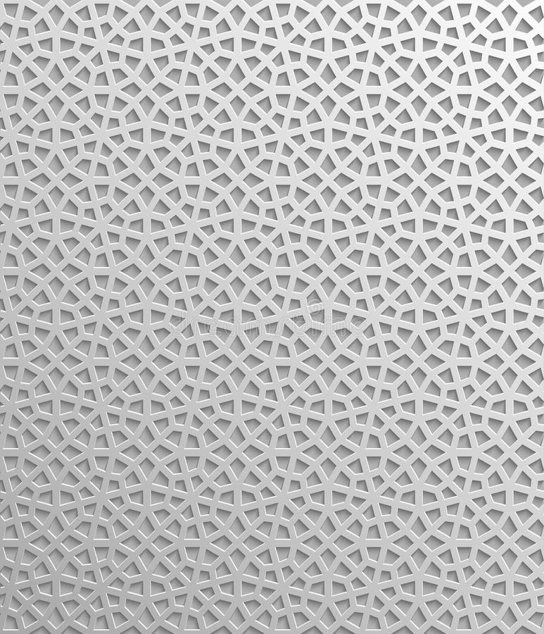 Seamless Islamic Pattern 3d . Traditional Arabic Design Element. Stock ...