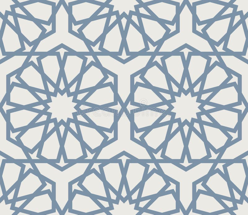 Seamless islamic pattern stock illustration. Illustration of backdrop ...