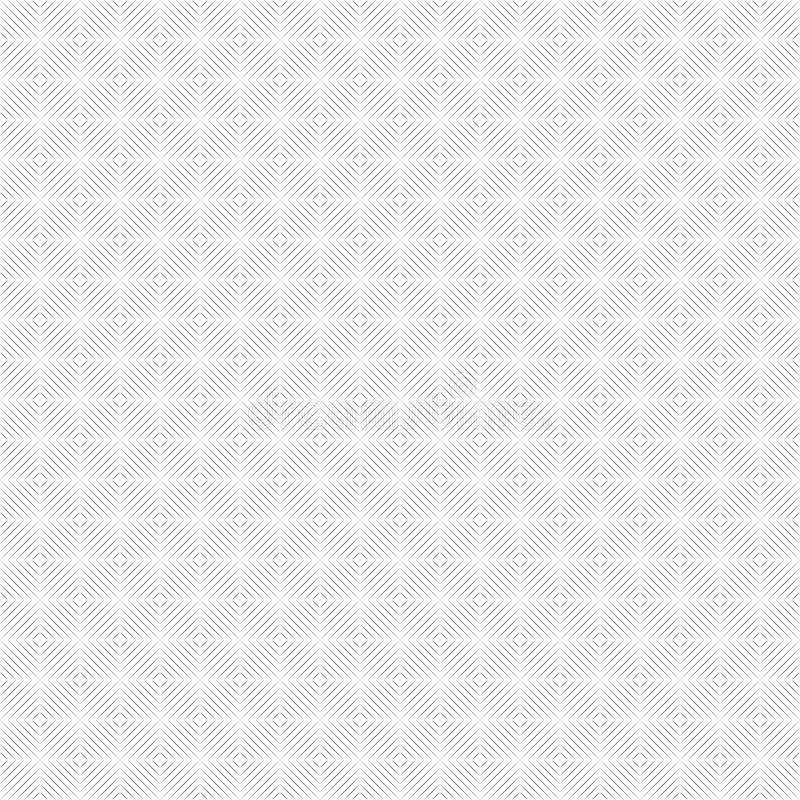Seamless Isolated Linear Squares on a White Background Stock ...