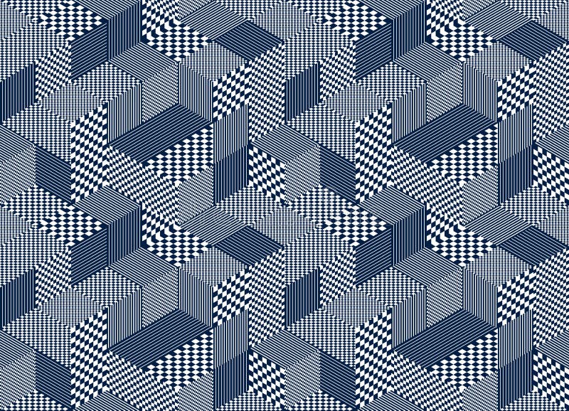 Checker Pattern Mesh in 3d Dimensional Perspective Vector Abstract ...