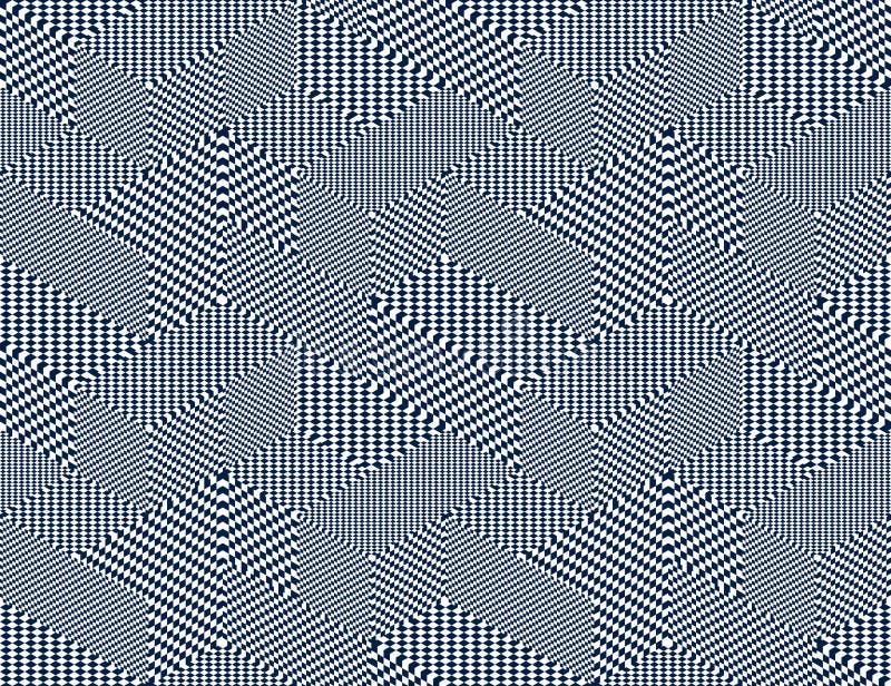 Checker Pattern Mesh in 3d Dimensional Perspective Vector Abstract ...