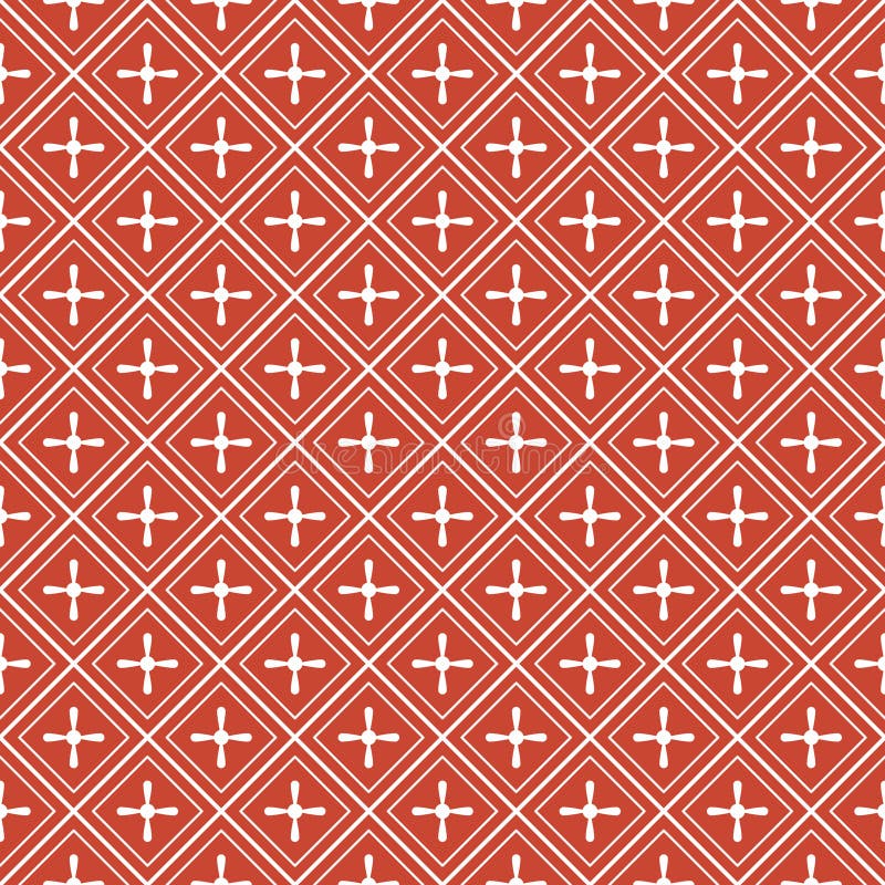 Seamless Japanese Pattern Diamond and Tear Shape Flat Outline Style ...