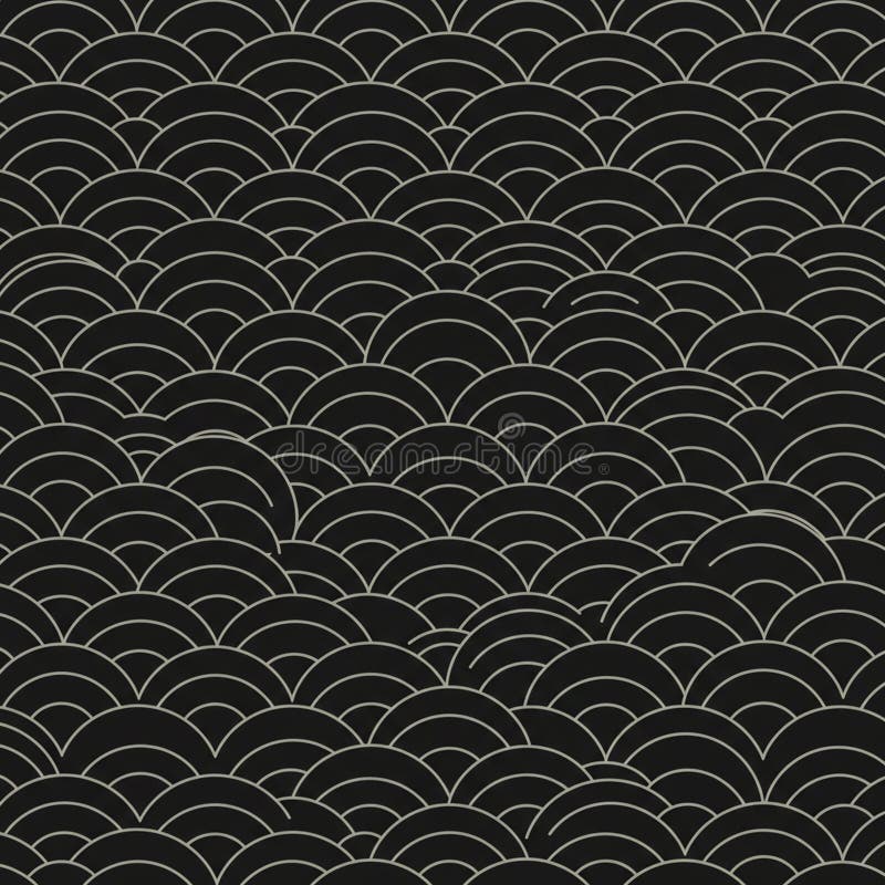 Seamless Overlapping Concentric Stock Illustrations – 911 Seamless ...