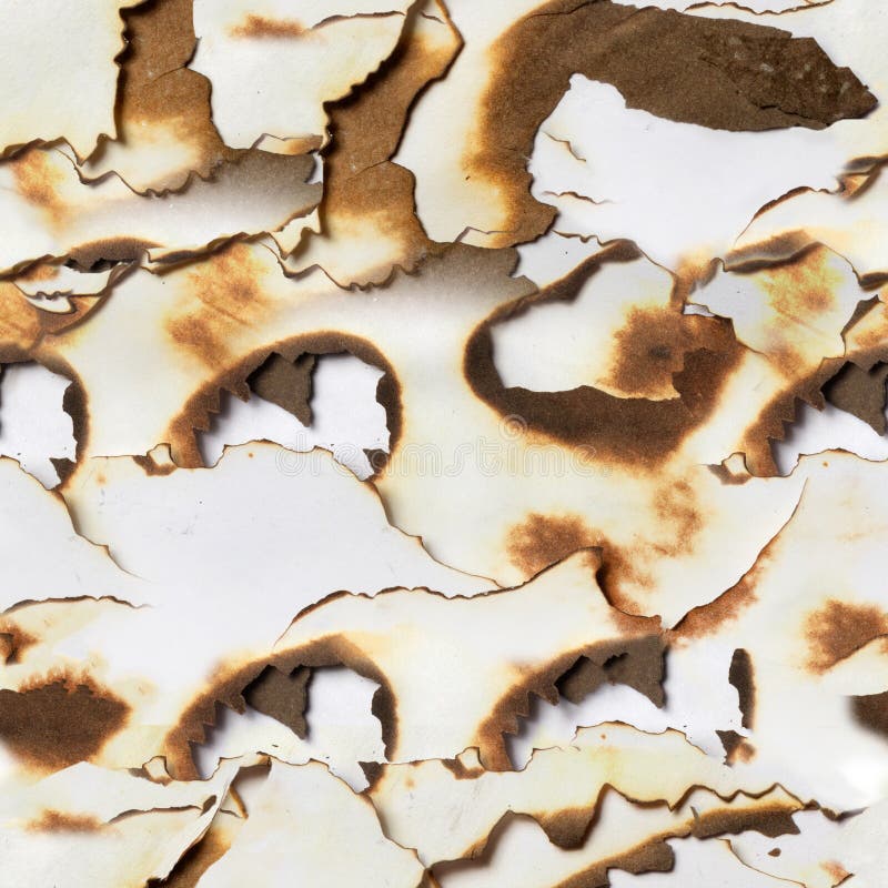 Seamless 4k Photo Texture of Burned Paper Stock Image - Image of ...