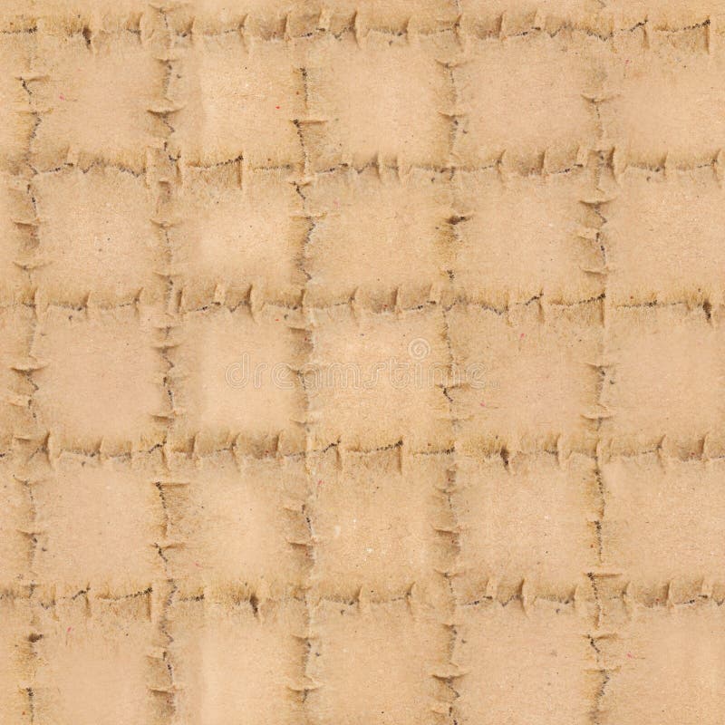 Seamless 4k Photo Texture of Damaged and Mesh Patterned Cardboard Paper ...