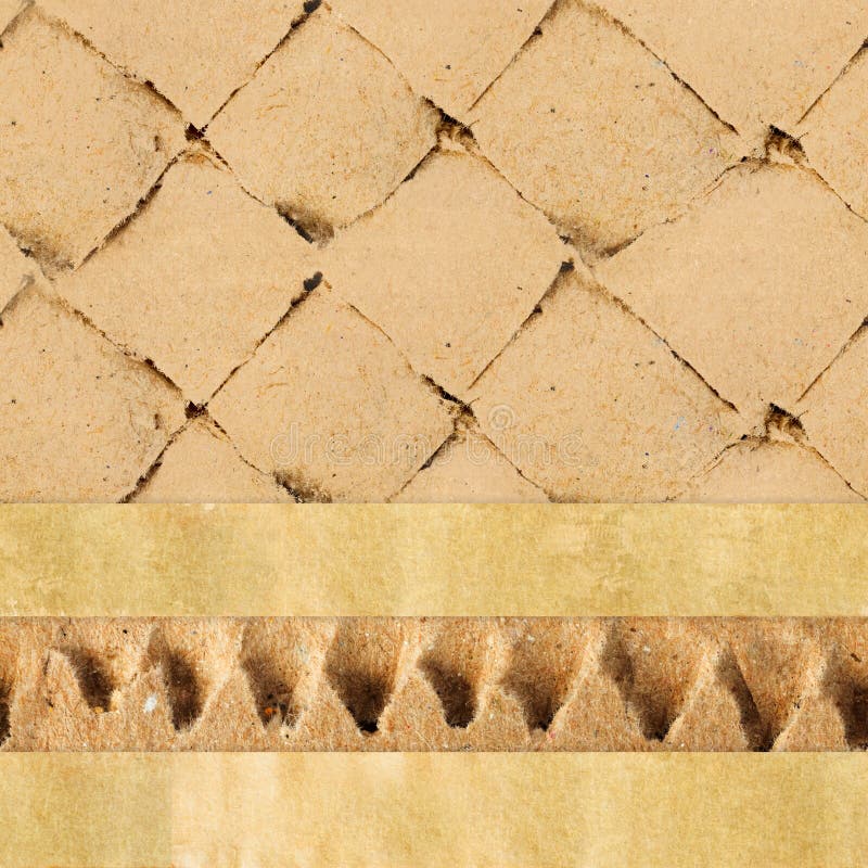 Seamless 4k Photo Texture of Damaged and Mesh Patterned Cardboard Paper ...
