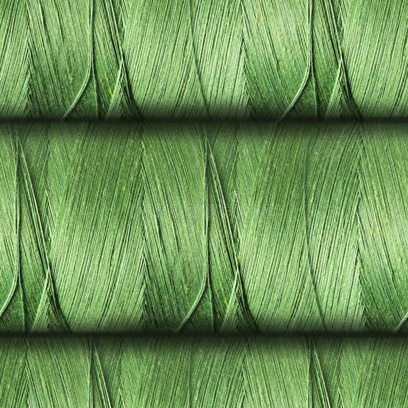 Seamless 4k Photo Texture of Green Ribbed Threads Roll Surface Stock ...