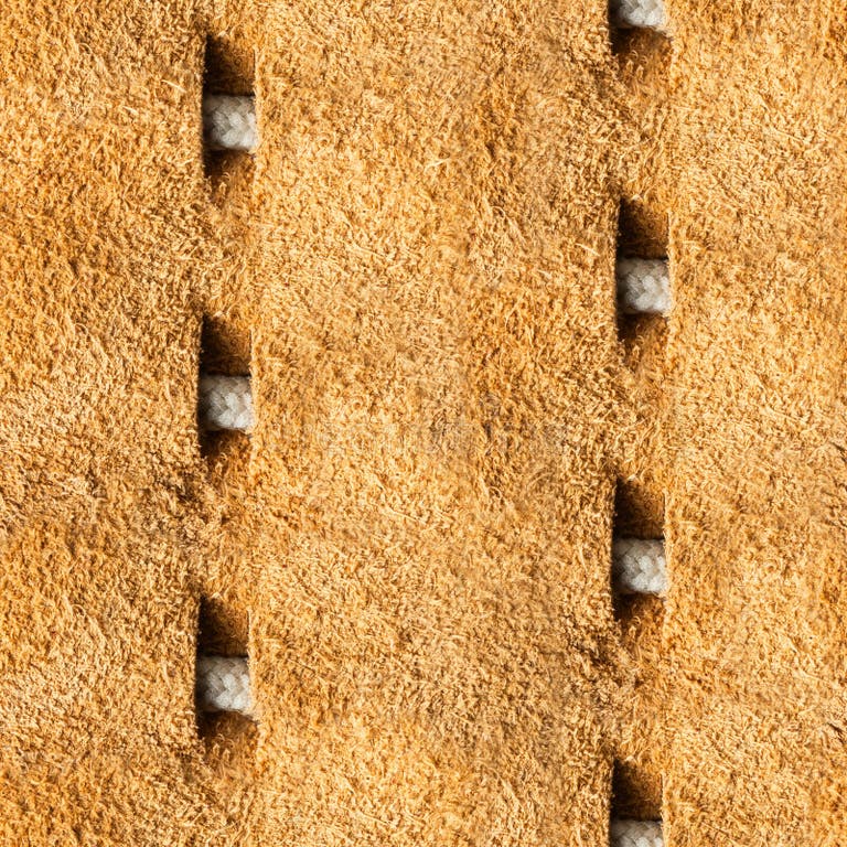 Seamless 4k Photo Texture Material of Light Brown Suede Leather with ...