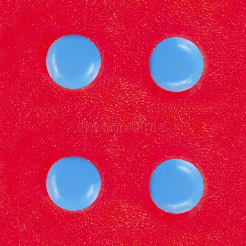 Seamless 4k Photo Texture Material of Red Colored Plastic with Blue ...