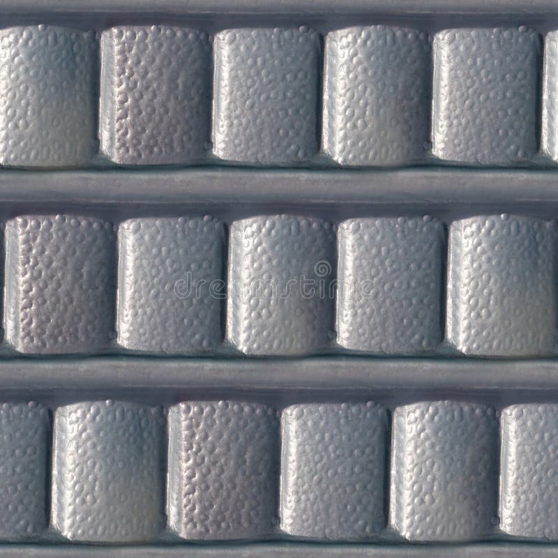 Seamless 4k Photo Texture Material of Silver Blue Colored Plastic Tiled ...