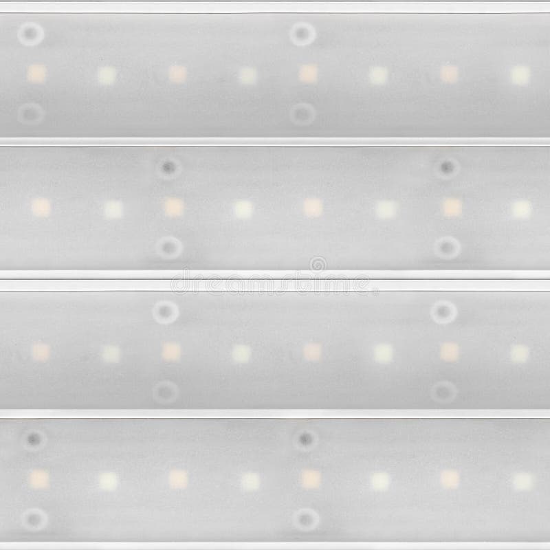 Seamless 4k Photo Texture Material of White Led Light Panel Straps with ...