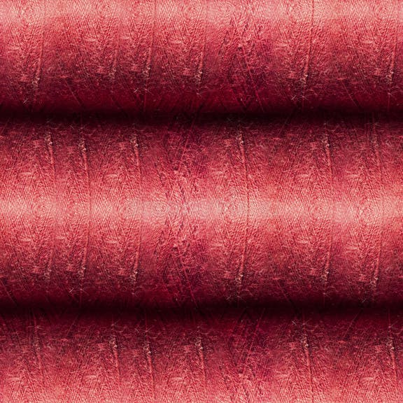 Seamless 4k Photo Texture of Red Colored Ribbed Threads Roll Surface ...