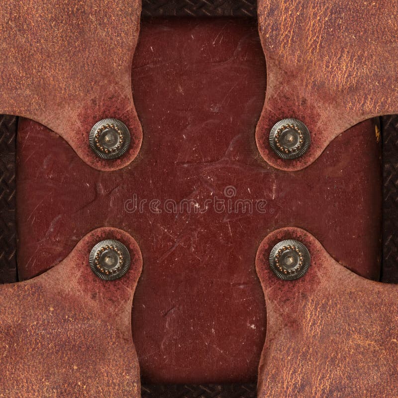 Seamless 4k Photo Texture of Red Colored Worn and Used Armor Leather ...