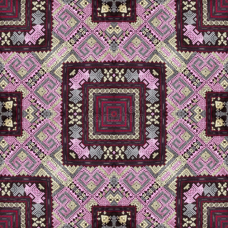 Seamless Kaleidoscope or Endless Pattern for Ceramic Tile, Wallpaper ...