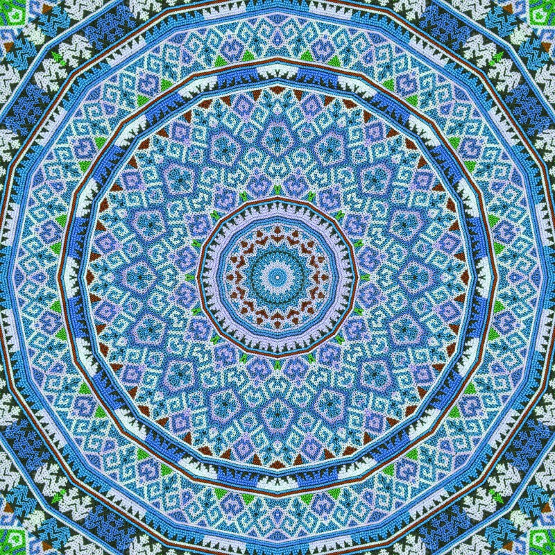 Seamless Kaleidoscope or Endless Pattern for Ceramic Tile, Wallpaper ...