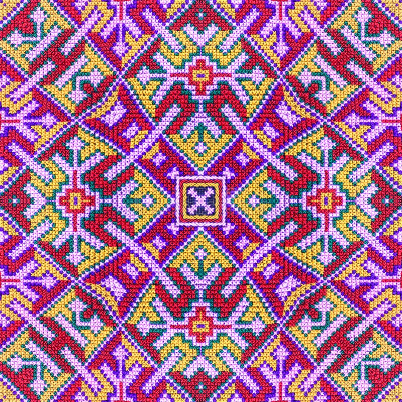 Seamless Kaleidoscope or Endless Pattern for Ceramic Tile, Wallpaper ...