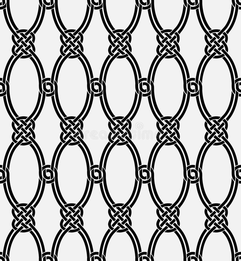 Seamless kelt ornament stock vector. Illustration of geometry - 11202071