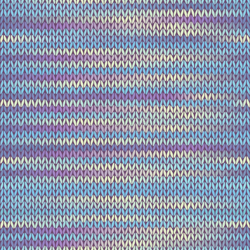 Pink Melange Knitted Fabric Seamless Pattern, Vector Stock Vector ...