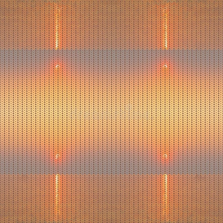 Seamless Knitted Sunset Pattern Stock Vector - Illustration of ...