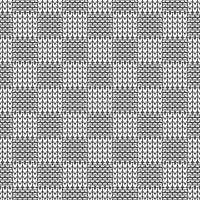 Seamless knitting pattern stock vector. Illustration of fabric - 90502622
