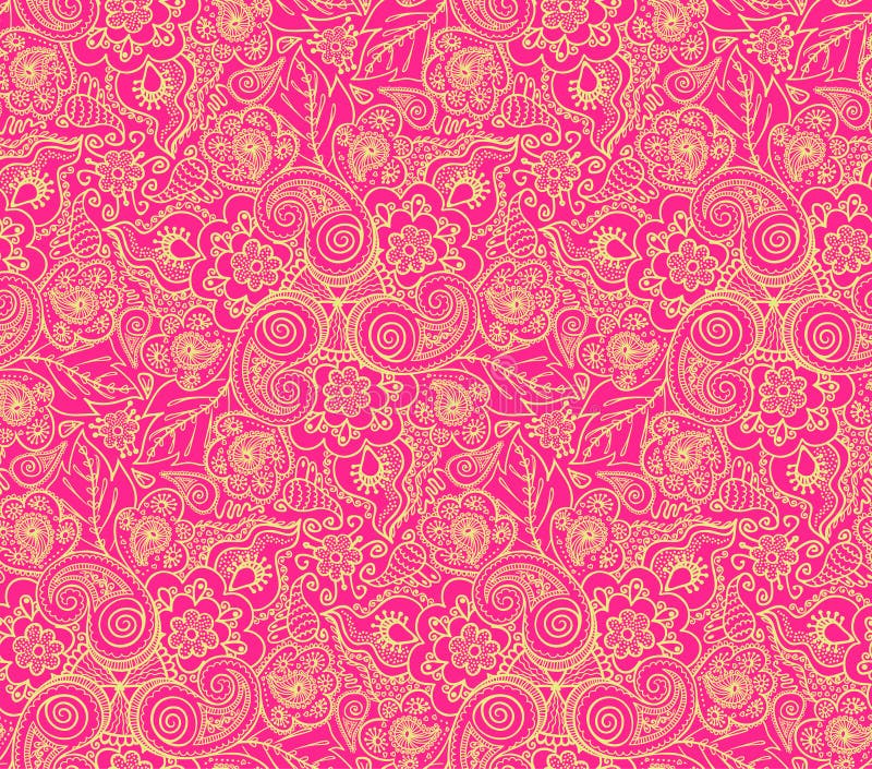 Seamless lace pattern stock illustration. Illustration of graphic ...